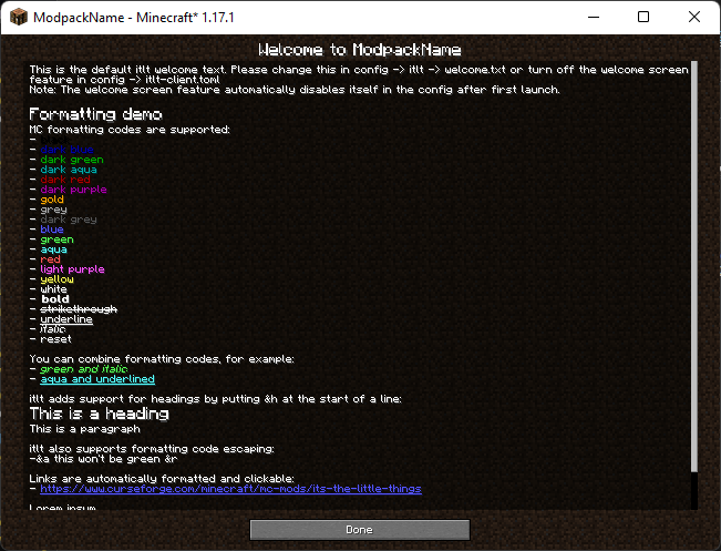 It's the little things - Mods - Minecraft - CurseForge